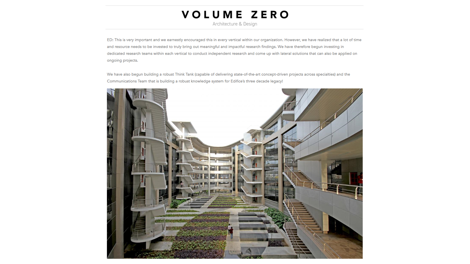 Read all about Edifice Consultants’ journey spanning the past three ...