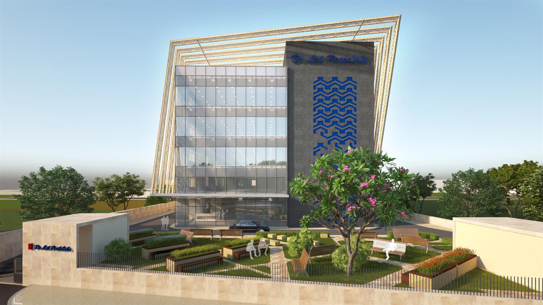 Dr. Lal Path Labs,Lucknow, Uttar Pradesh - Project By Edifice. Dr. Lal Path Labs,Lucknow, Uttar Pradesh - Project By Edifice.