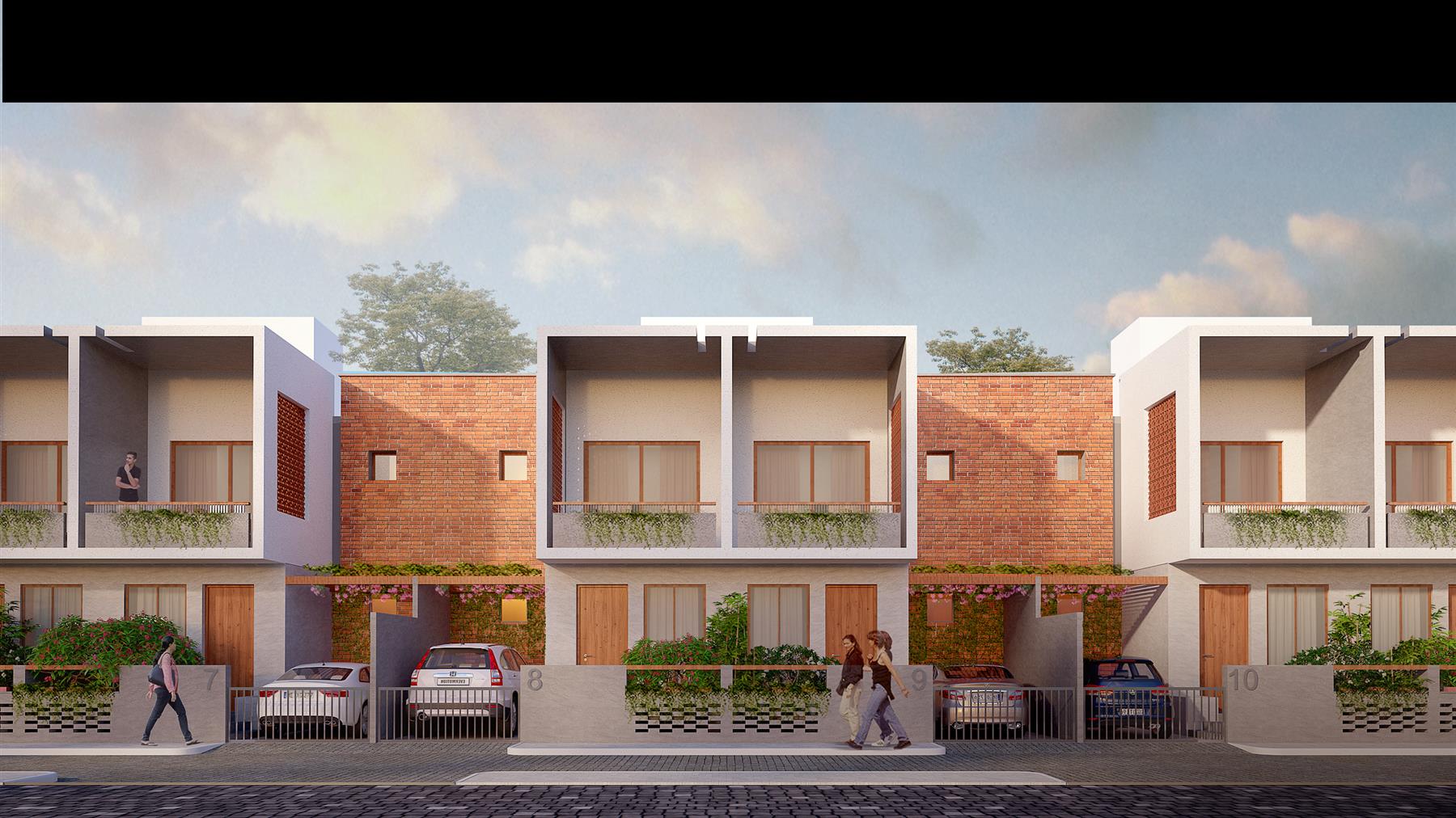 Rajat Row House Scheme Kolkata Project By Edifice 
